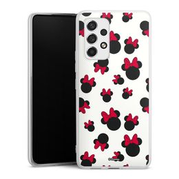 DeinDesign Galaxy A53 5G Handy Silikon H&uuml;lle Case transparent Handyh&uuml;lle Official Licensed Product Disney Minnie Mouse Silikon Case