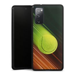 DeinDesign Galaxy S20 FE 5G Handy Silikon H&uuml;lle Case schwarz Handyh&uuml;lle Ball Tennis Hobby
