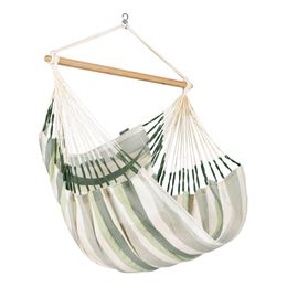 La Siesta H&auml;ngesessel Comfort Hammock Chair Outdoor Wei&szlig;/Gr&uuml;n/Grau