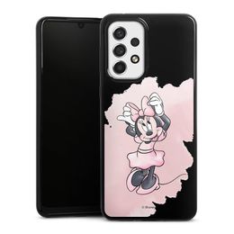 DeinDesign Galaxy A33 5G Handy Slim Case extra d&uuml;nn Silikon Handyh&uuml;lle schwarz H&uuml;lle Motiv Ohne Hintergrund Disney Silikon Slim Case