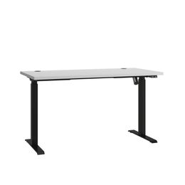 SCHREIBTISCH MALTESA 138x67x120,8 cm B&uuml;rotisch Computertisch, Grau