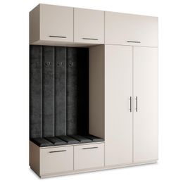 GARDEROBENSCHRANK REMA 200/240/60 cm Modern Kaschmir