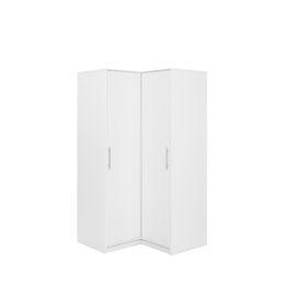 DREHT&Uuml;RENSCHRANK ELISE 108,5/200/57,5 cm 2-t&uuml;rig Wei&szlig;