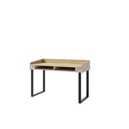 SCHREIBTISCH VETTA 125x64,5x83 cm B&uuml;rotisch Computertisch, Beige