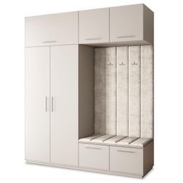 GARDEROBENSCHRANK REMA 200/240/60 cm Modern Kaschmir