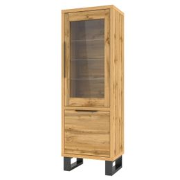 VITRINE in Eiche Wotan, Eiche