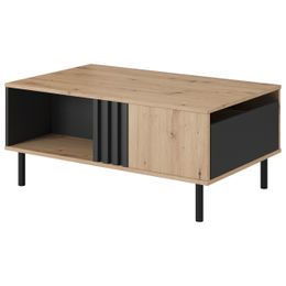 COUCHTISCH MADDALENA 100,1/43,2/60 cm Eiche Artisan