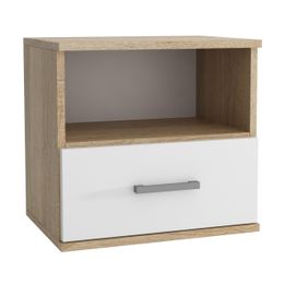 NACHTTISCH NOCTA 48/50/35 cm Wei&szlig;