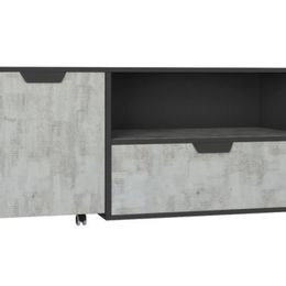 LOWBOARD CORTINA 120/45/50 cm, Graphitfarben