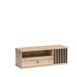 LOWBOARD ALMERIA 124/43,4/40,6 cm, Eiche Artisan