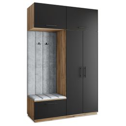 GARDEROBENSCHRANK REMA 150/240/60 cm Modern Eiche Wotan