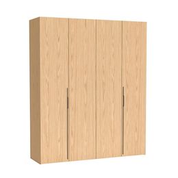 DREHT&Uuml;RENSCHRANK ANCONA 200/240/58cm 4-t&uuml;rig Eichefarben