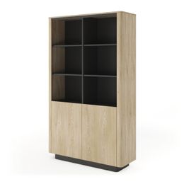 B&Uuml;CHERREGAL OMBRA 113,2x38,1x190,1 cm, Regal Eichefarben