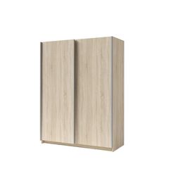 SCHWEBET&Uuml;RENSCHRANK ELRON 150,6/198,5/62cm 2-t&uuml;rig Sonoma Eiche