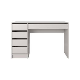 KONSOLENTISCH LIA 120/142,2/55 cm mit Spiegel und Schubladen, Kaschmir