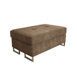 POLSTERHOCKER BARLET Beige 100x60 cm