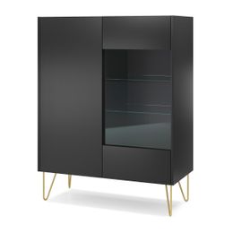 VITRINE in Graphitfarben