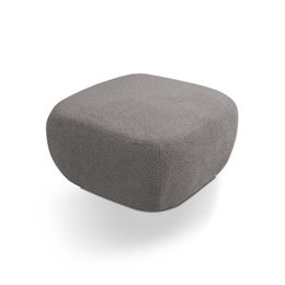 POLSTERHOCKER AMICO Modern Sitzhocker, Fu&szlig;hocker Grau