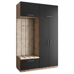 GARDEROBENSCHRANK REMA 150/240/60 cm Modern Eichefarben