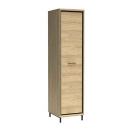 DREHT&Uuml;RENSCHRANK SYNDRA 49,5/197/58,5 cm 1-t&uuml;rig Eichefarben