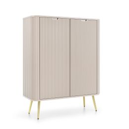 HIGHBOARD ZENZERO 103/129/39 cm mit 2 T&uuml;ren Kaschmir