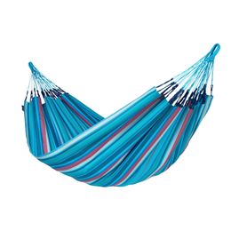 La Siesta H&auml;ngematte Classic Double Hammock Blau/Rot