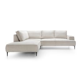 ECKSOFA DUNA Beige Kordstoff