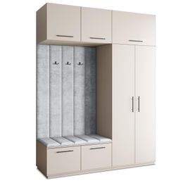 GARDEROBENSCHRANK REMA 180/240/60 cm Modern Kaschmir