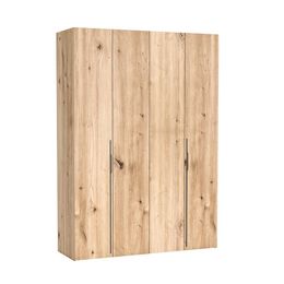 DREHT&Uuml;RENSCHRANK ANCONA 170/240/58cm 4-t&uuml;rig Eiche Artisan