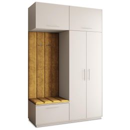 GARDEROBENSCHRANK REMA 150/240/60 cm Modern Garderobe-Set Kaschmir