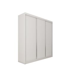 SCHWEBET&Uuml;RENSCHRANK SOFIA 180/216/61 cm 3-t&uuml;rig Wei&szlig;