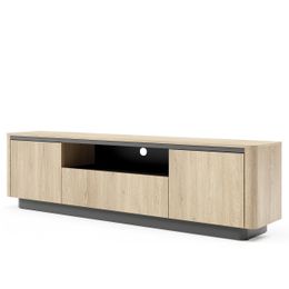 LOWBOARD OMBRA 200/54,9/38,1 cm, Eichefarben
