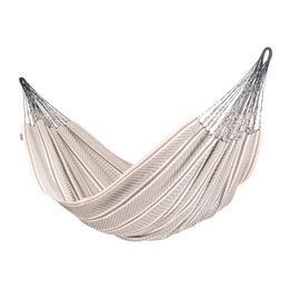 La Siesta H&auml;ngematte Kingsize Hammock Grau/Wei&szlig;