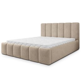 POLSTERBETT ATTORA Q 160x200 cm mit Bettk&auml;sten - Beige