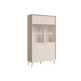 VITRINE SFERA 191,2/105,5 cm in Beige
