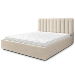 POLSTERBETT DEMERA MGV 180x200 cm mit Bettk&auml;sten - Beige