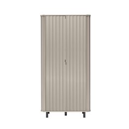 DREHT&Uuml;RENSCHRANK MODERNO 98/200/54,5 cm 2-t&uuml;rig Beige