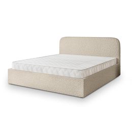 POLSTERBETT RENIVE 160x200 cm mit Bettk&auml;sten - Beige