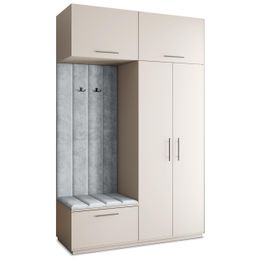 GARDEROBENSCHRANK REMA 150/240/60 cm Modern Kaschmir