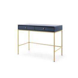 KONSOLENTISCH MONDO 104/78/50 cm mit Schubladen, Blau