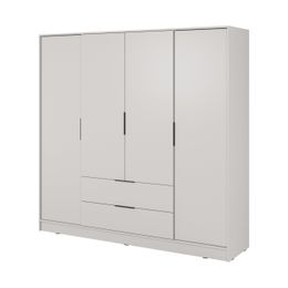 DREHT&Uuml;RENSCHRANK CATERINA 206/200/51 cm 4-t&uuml;rig Kaschmir