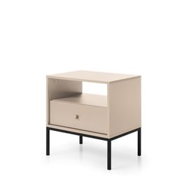 NACHTTISCH MONDO 53,6/56,2/39 cm Beige