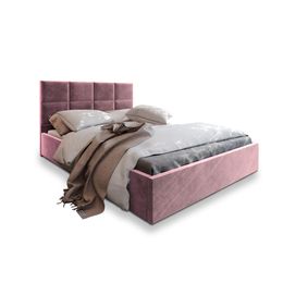 POLSTERBETT LIMENA 160x200 cm mit Bettk&auml;sten - Rosa
