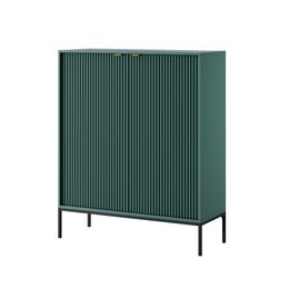 HIGHBOARD STELLARE 104/125/39 cm mit 2 T&uuml;ren Hellgr&uuml;n