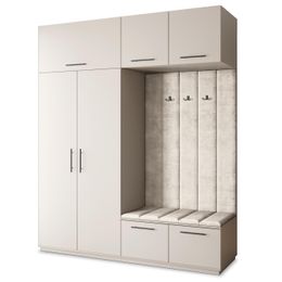 GARDEROBENSCHRANK REMA 200/240/60 cm Modern Kaschmir
