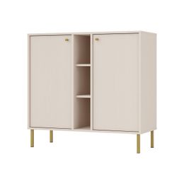 SIDEBOARD TORINO 100/95/41cm 2 T&uuml;ren Beige