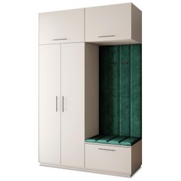 GARDEROBENSCHRANK REMA 150/240/60 cm Modern Garderobe-Set Kaschmir