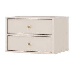 NACHTTISCH TORINO 51,8/35/40,8 cm Beige