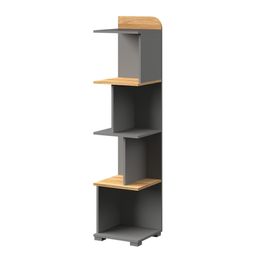B&Uuml;CHERREGAL ARCADA 35/153/35,5 cm Wohnzimmerregal Hochschrank Regal Eichefarben