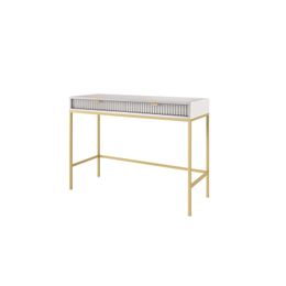 KONSOLENTISCH STELLARE 104/78/50 cm mit Schubladen, Grau